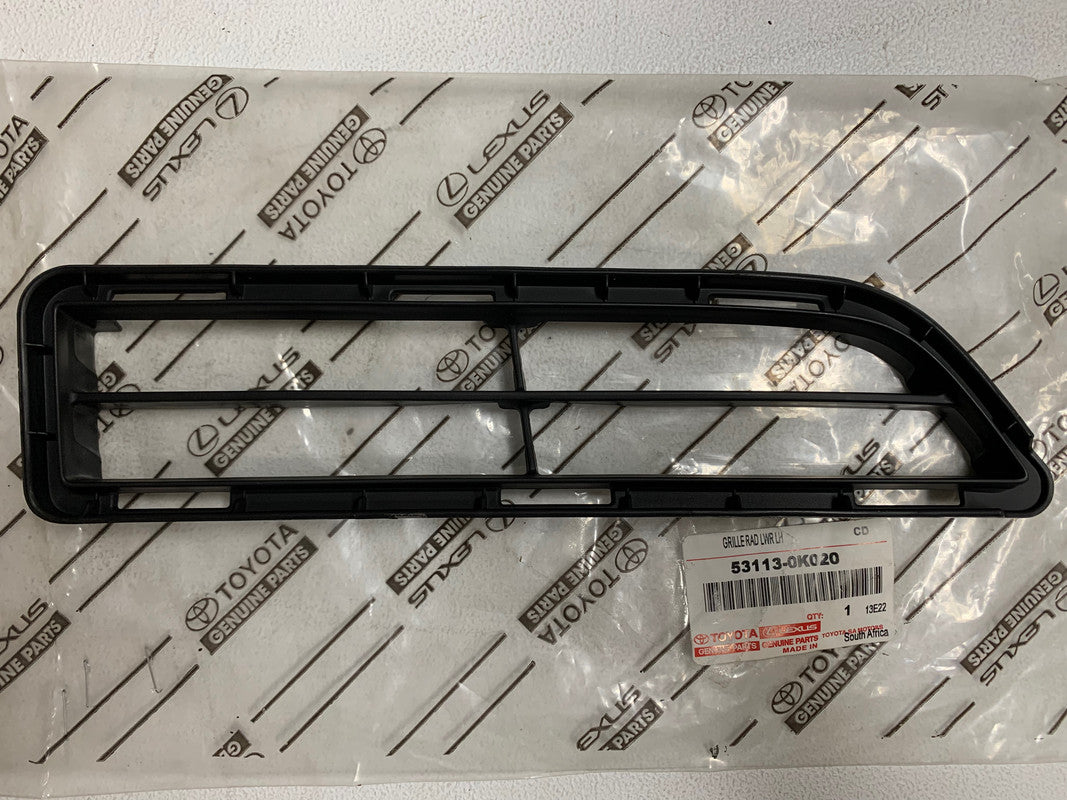 Toyota Hilux 2021 Lower Left Bumper Grille Panel – Eazy Parts ZA